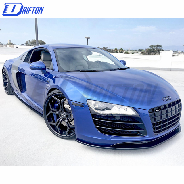 Maxton Style Carbon Fiber Front Lip For Audi R8 2007-2015