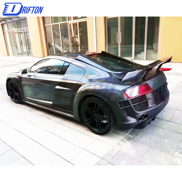 Carbon Fiber Roof Frame U Shape Scoop For Audi R8 2007-2015