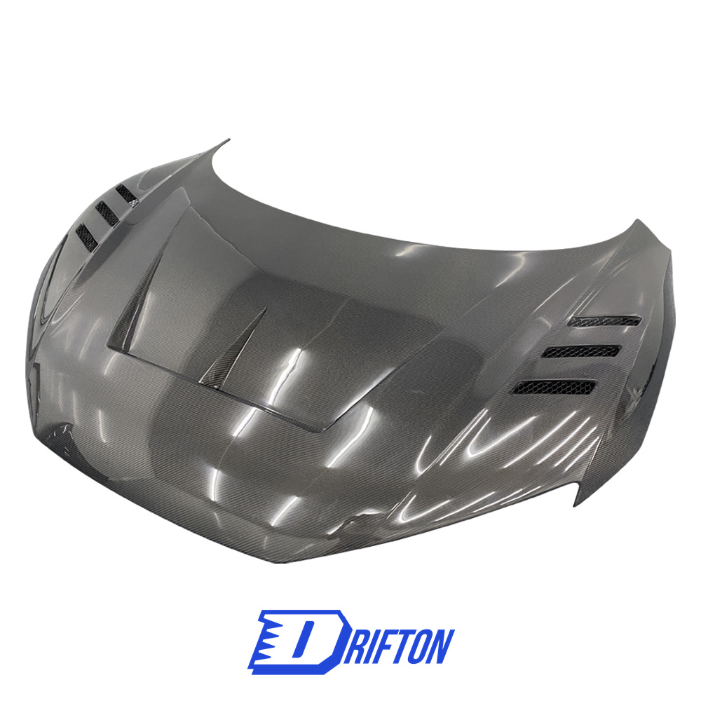 Drifton Style Both Side Carbon Fiber Hood For Audi R8 2016-2024