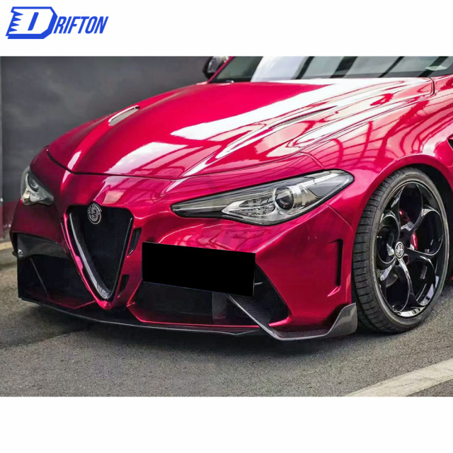 GTAM Style Half Carbon Fiber Body Kit For Alfa Romeo Giulia 2016-2023