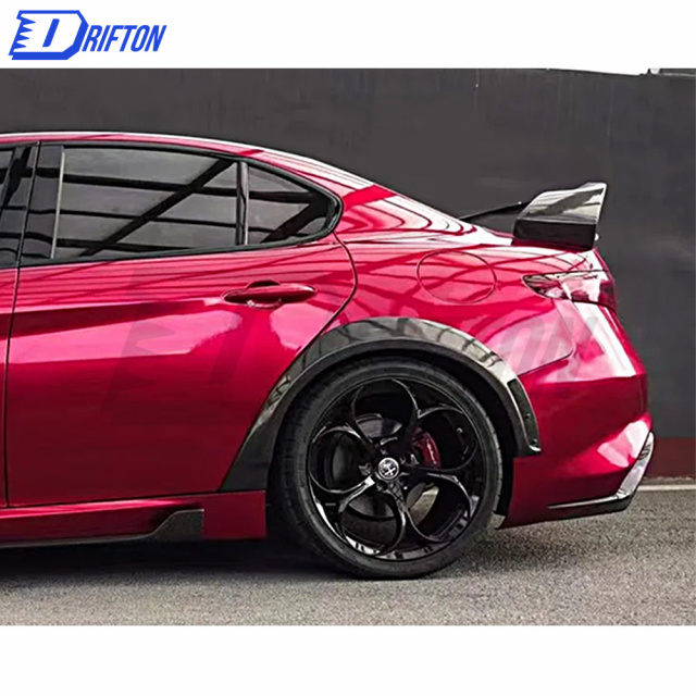 GTAM Style Half Carbon Fiber Body Kit For Alfa Romeo Giulia 2016-2023