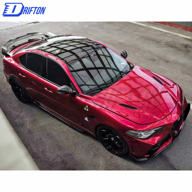 GTAM Style Half Carbon Fiber Body Kit For Alfa Romeo Giulia 2016-2023