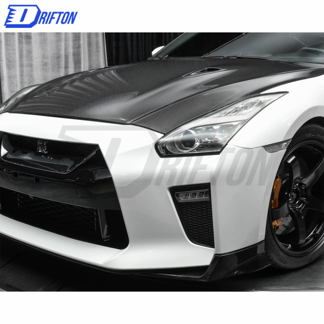OEM Style Carbon Fiber Hood For Nissan R35 GTR 2008-2016