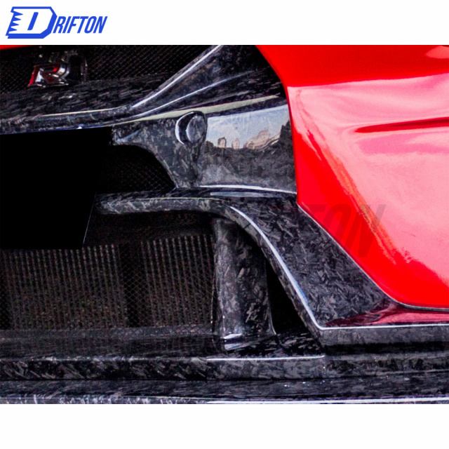 Varis MY19 Style Partial Forged Carbon Fiber Front Bumper For Nissan ...