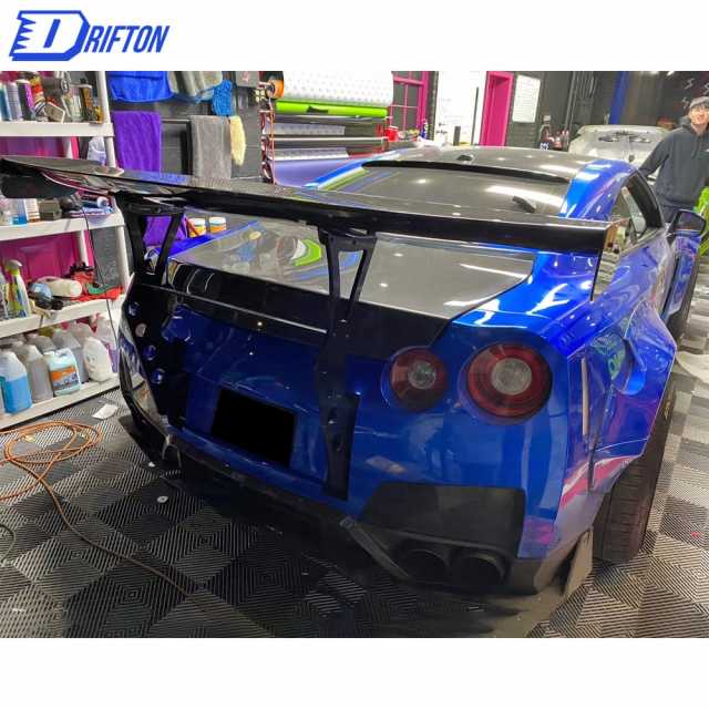 Bensopra Style Carbon Fiber Rear Spoiler For Nissan R35 GTR 2008-2019