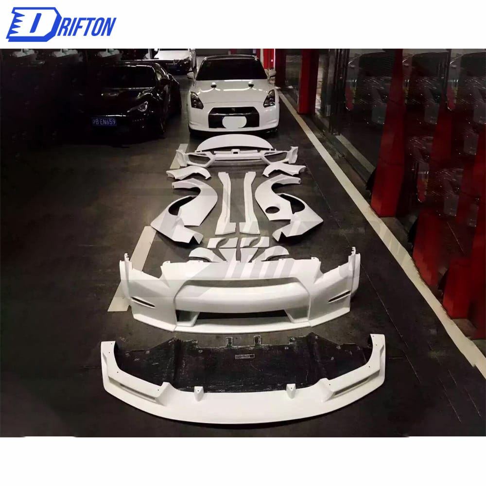 Aimgain Style Glass Fiber Wide Body Kit For Nissan R35 GTR 2008-2016