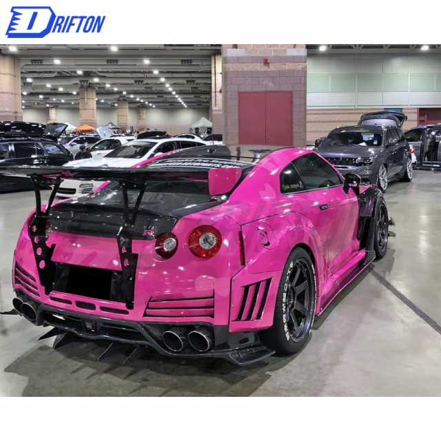 Varis KAMIKAZE R Super Sonic Style Half Carbon Fiber Wide Body Kit For ...