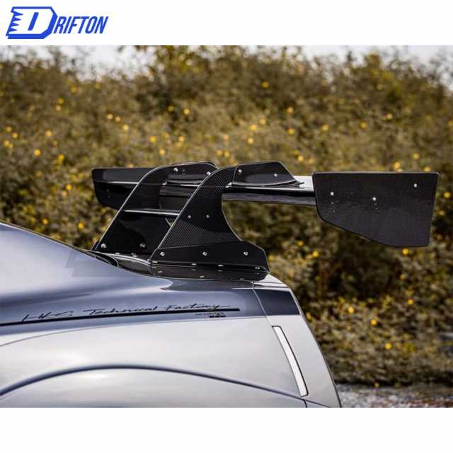 Varis Kamikaze Style Forged Carbon Fiber Racing Swan GT Wing For Nissan ...