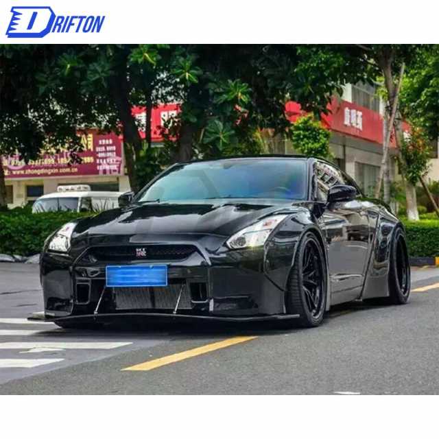 LB Performance Style Half Carbon Fiber Body Kit For Nissan R35 GTR 2008 ...