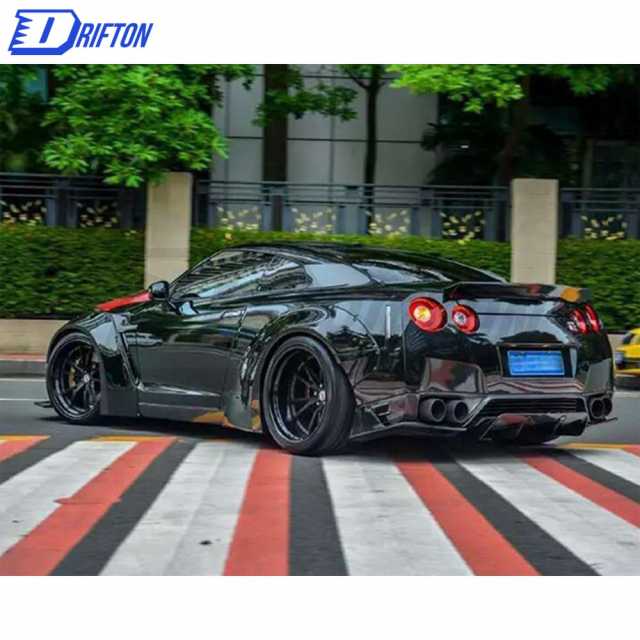 LB Performance Style Half Carbon Fiber Body Kit For Nissan R35 GTR 2008 ...
