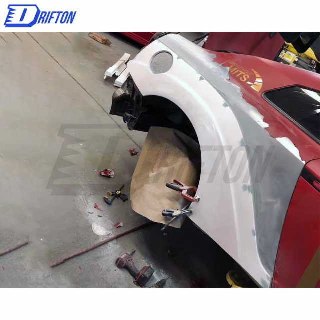 Varis KAMIKAZE R Super Sonic Style Glass Fiber Wide Body Kit For Nissan ...