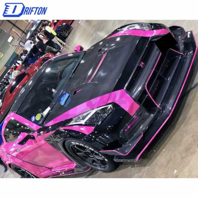 Varis KAMIKAZE R Super Sonic Style Half Carbon Fiber Wide Body Kit For ...