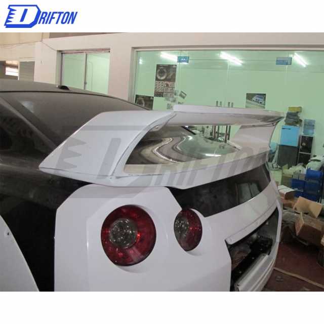 Amuse Style Half Carbon Fiber Rear Spoiler For Nissan R35 GTR 2008-2019