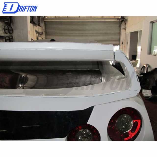 Amuse Style Half Carbon Fiber Rear Spoiler For Nissan R35 GTR 2008-2019