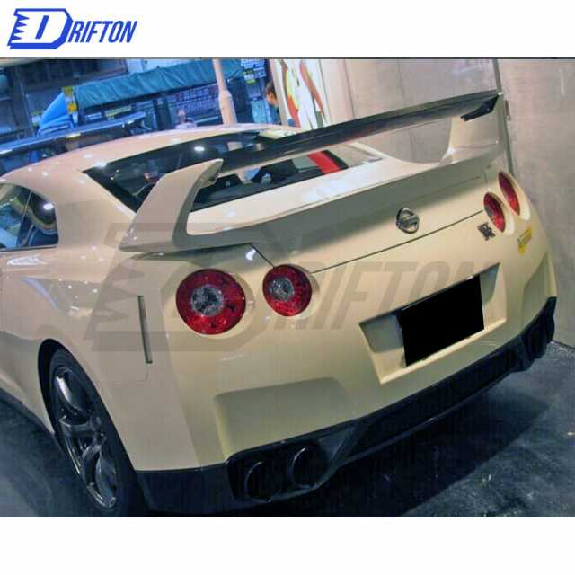Amuse Style Half Carbon Fiber Rear Spoiler For Nissan R35 GTR 2008-2019