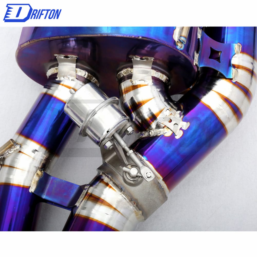 Titanium Valvetronic Muffler System For Nissan R35 GTR 2008-2016