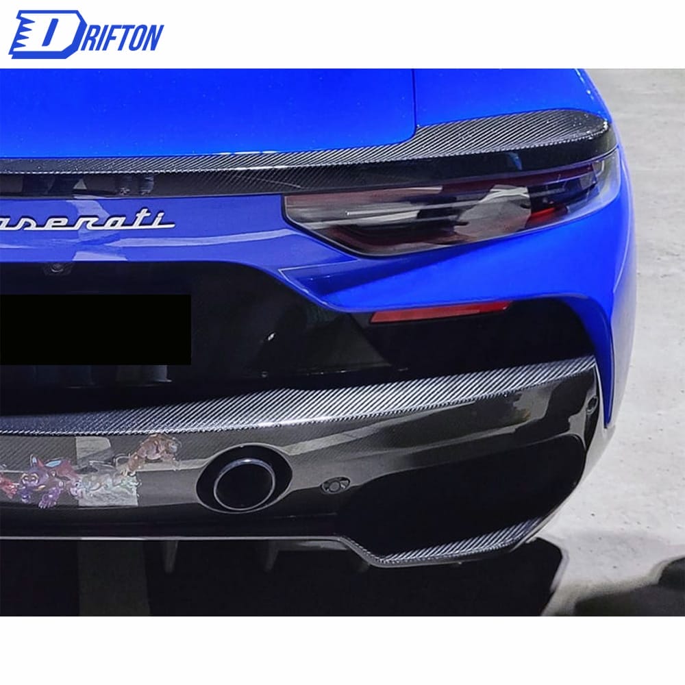 OEM Style Dry Carbon Fiber Rear Diffuser For Maserati MC20