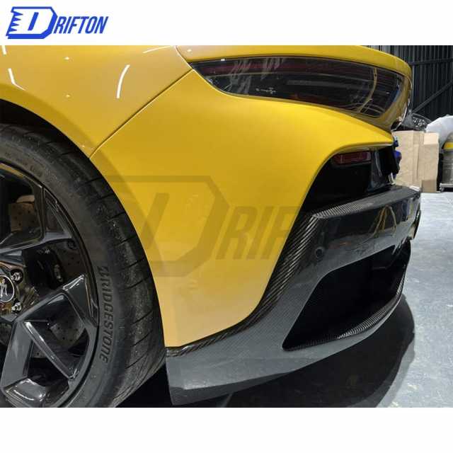 OEM Style Dry Carbon Fiber Rear Diffuser For Maserati MC20