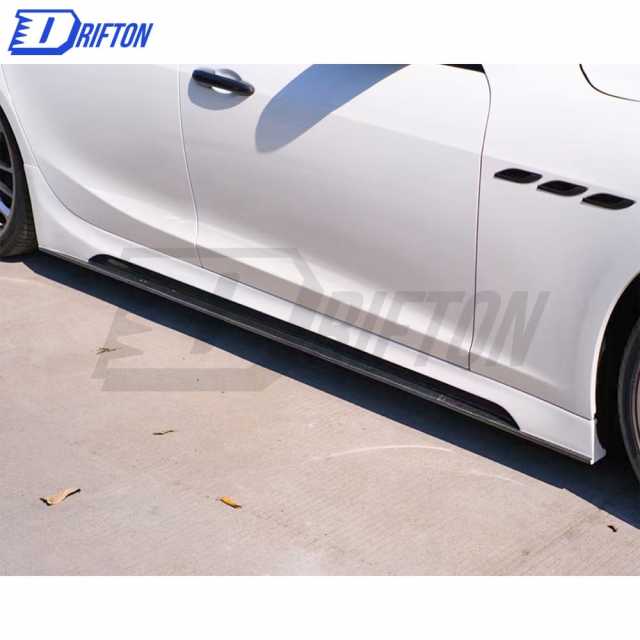 Paktechz Style Carbon Fiber Side Skirt For Maserati Ghibli 2014-2018