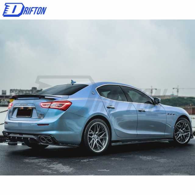 CMST Style Carbon Fiber Rear Diffuser For Maserati Ghibli 2018-2021