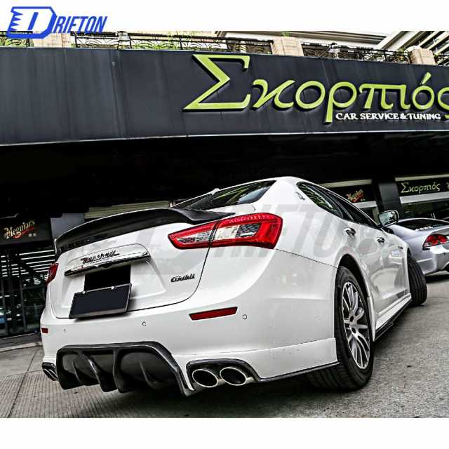 ASPEC Style Carbon Fiber Rear Spoiler For Maserati Ghibli 2014-2018
