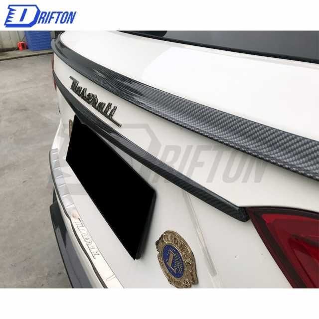 Mansory Style Dry Carbon Fiber Trunk Wing For Maserati Levante 2016-2018