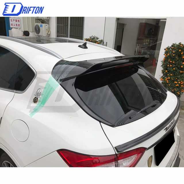 Mansory Style Dry Carbon Fiber Trunk Wing For Maserati Levante 2016-2018