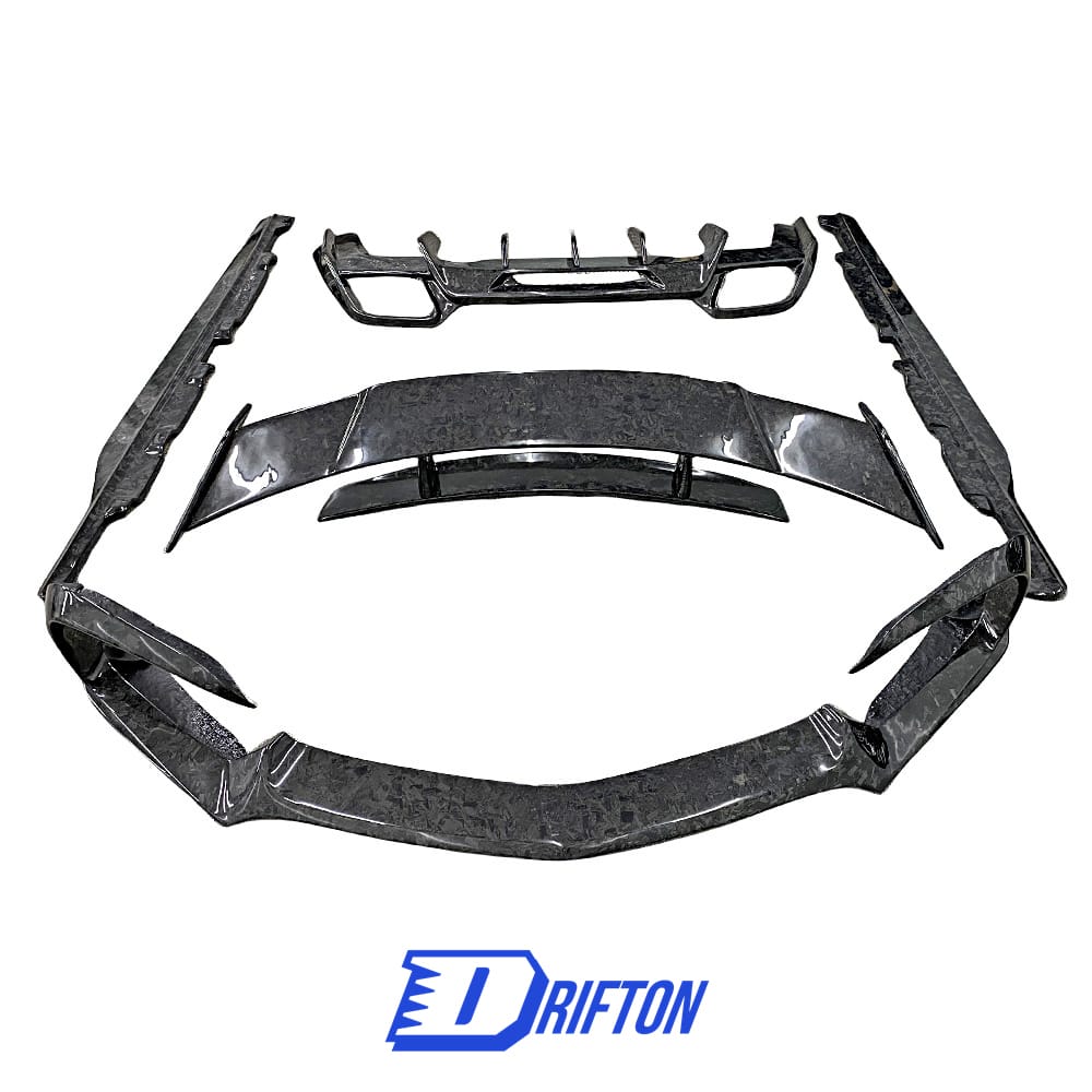 Renntech Style Forged Carbon Fiber Aero Kit For Mercedes-Benz AMG GT ...