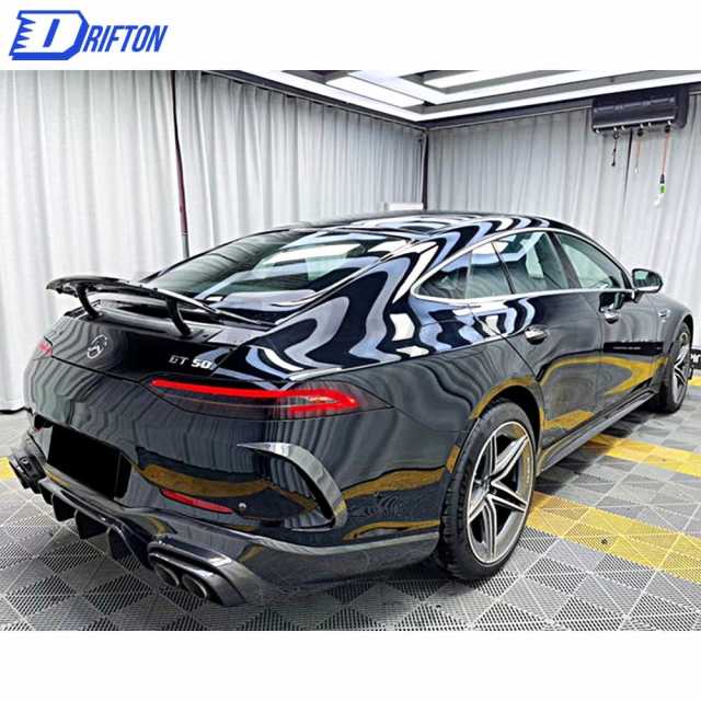 Brabus Style Dry Carbon Fiber Rear Diffuser For Mercedes Benz AMG GT53 ...