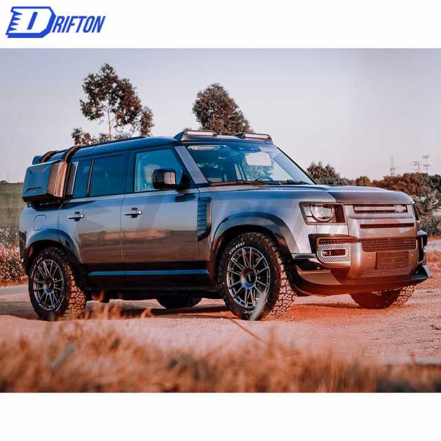 Dry Carbon Fiber Side Bag Tool Box For Land Rover Defender 2020-2023