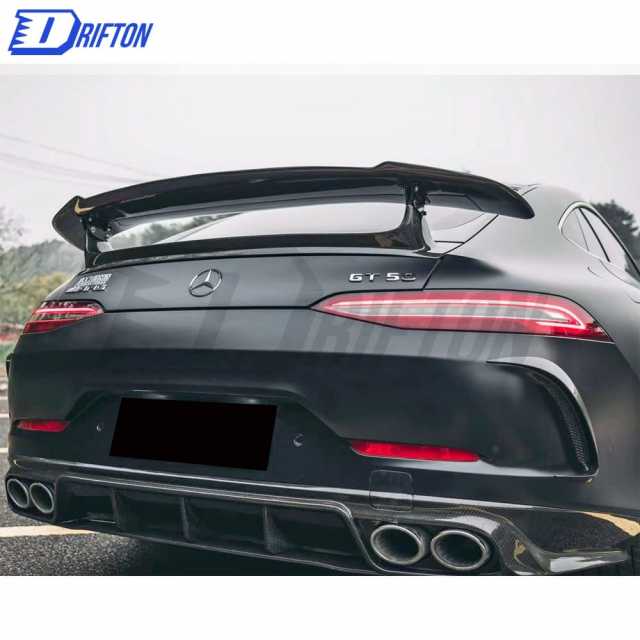 Paktechz Style Dry Carbon Fiber Rear Spoiler For Mercedes Benz AMG GT53 ...