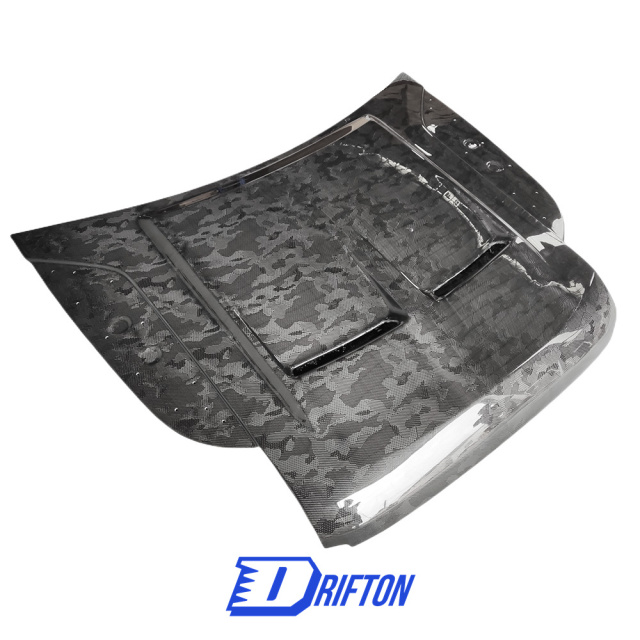 SVR Style Camo Weave Dry Carbon Fiber Hood For Land Rover Defender 2020 ...