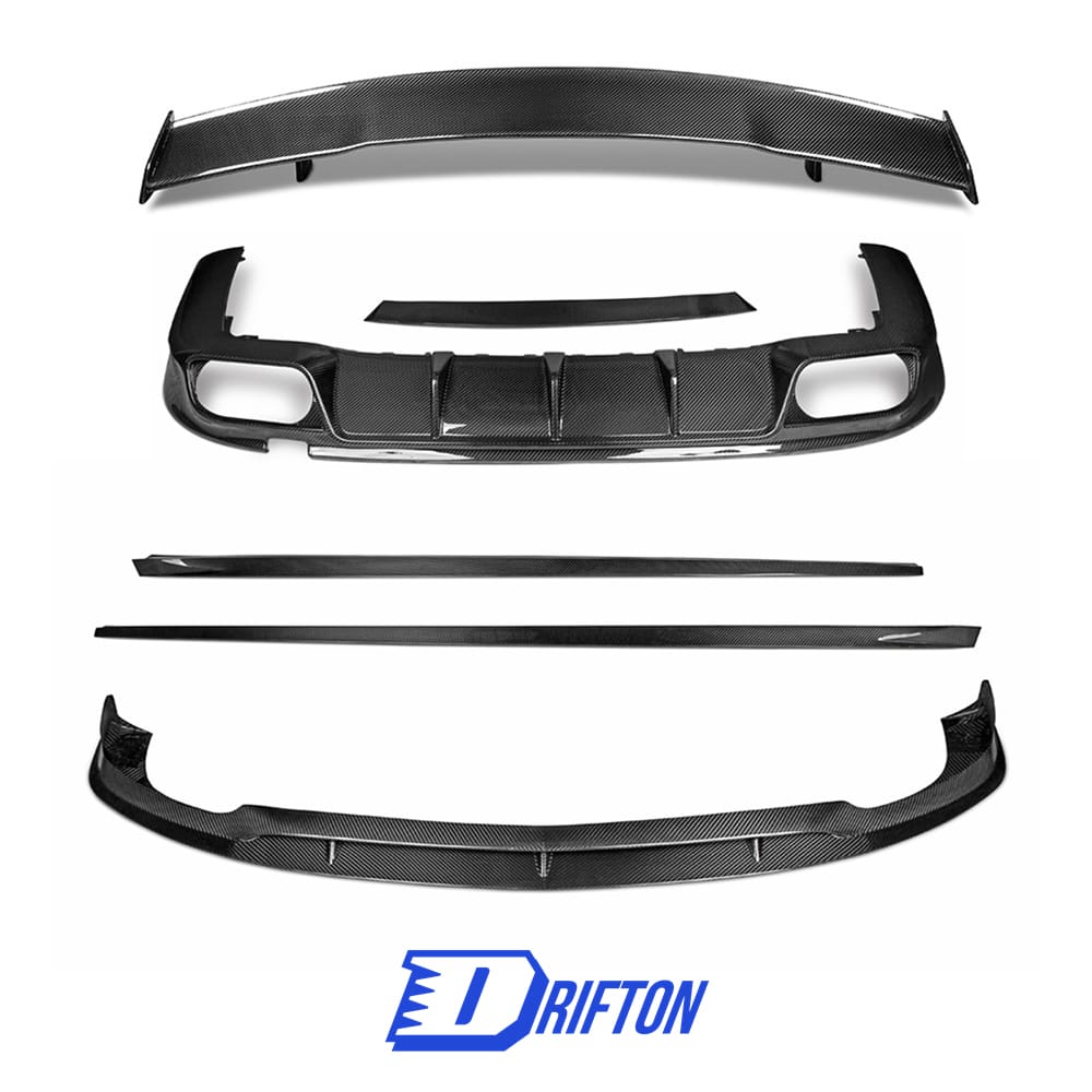 Paktechz Style Dry Carbon Fiber Aero Body Kit For Mercedes Benz AMG ...