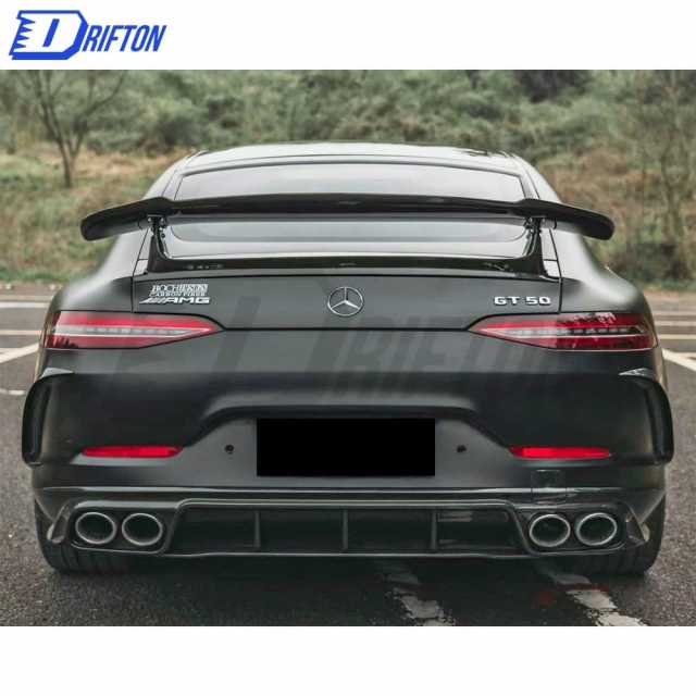 Paktechz Style Dry Carbon Fiber Rear Spoiler For Mercedes Benz AMG GT53 ...