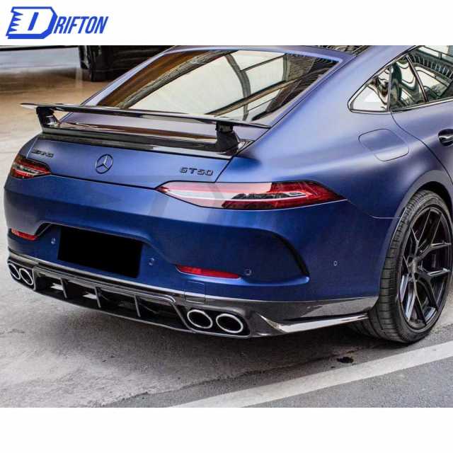 Paktechz Style Dry Carbon Fiber Rear Spoiler For Mercedes Benz AMG GT53 ...