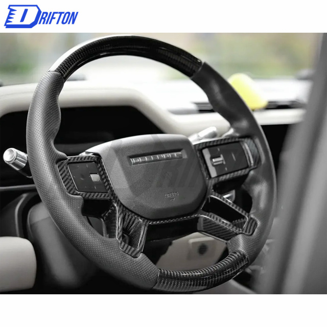 Customize Carbon Fiber & Alcantara With Center Trim Steering Wheel For ...