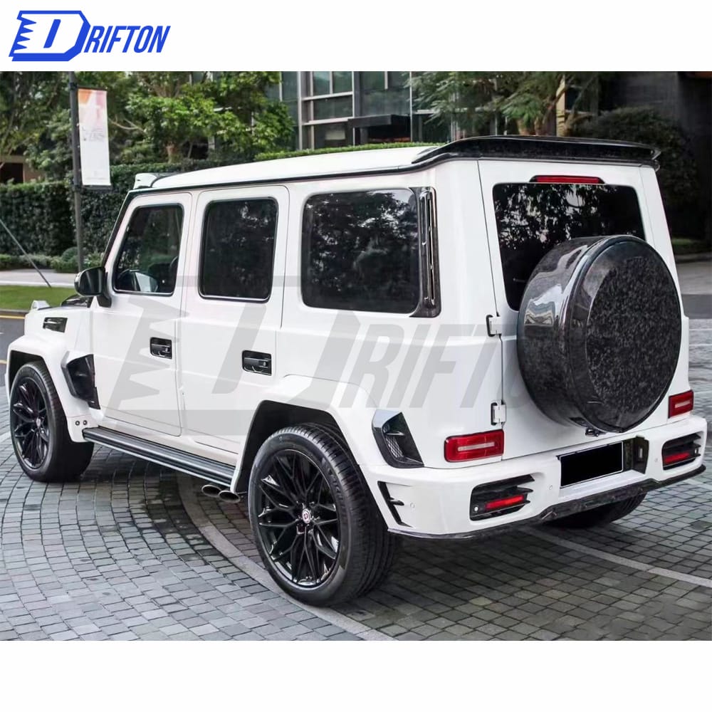 Mansory Style Dry Carbon Fiber Wide Body Kit For Mercedes Benz G-Class ...