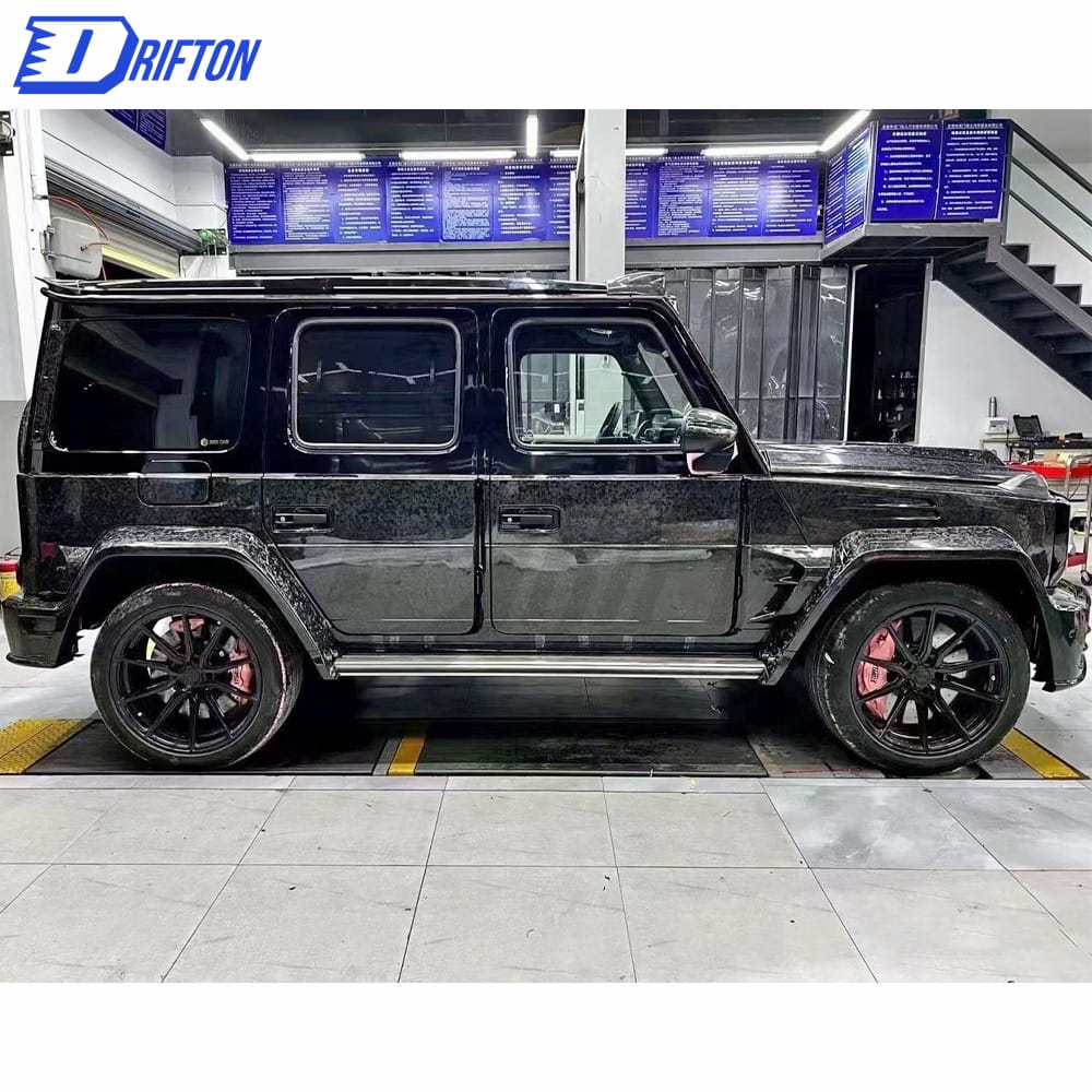 Mansory Style Dry Carbon Fiber Wide Body Kit For Mercedes Benz G-Class ...