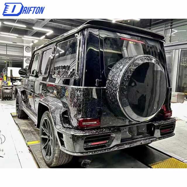 Mansory Style Dry Carbon Fiber Wide Body Kit For Mercedes Benz G-Class ...