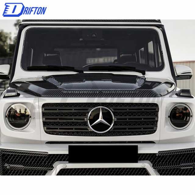 Paktechz Style Dry Carbon Fiber Engine Hood For Mercedes Benz G-Class ...