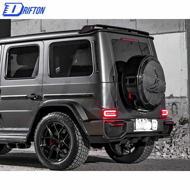 TopCar Style Dry Carbon Fiber Rear Roof Spoiler For Mercedes Benz G ...