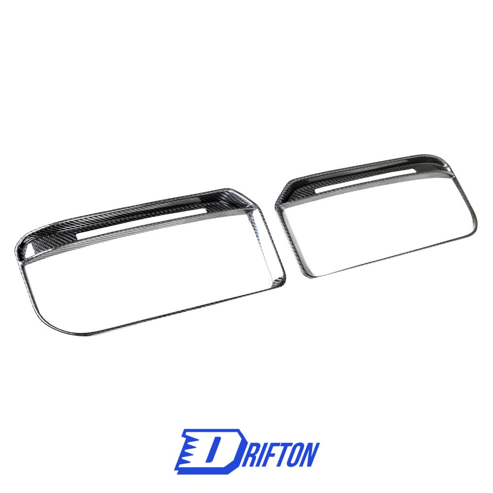 G900 Rocket Style Dry Carbon Fiber Fog Light Cover For Mercedes Benz G ...