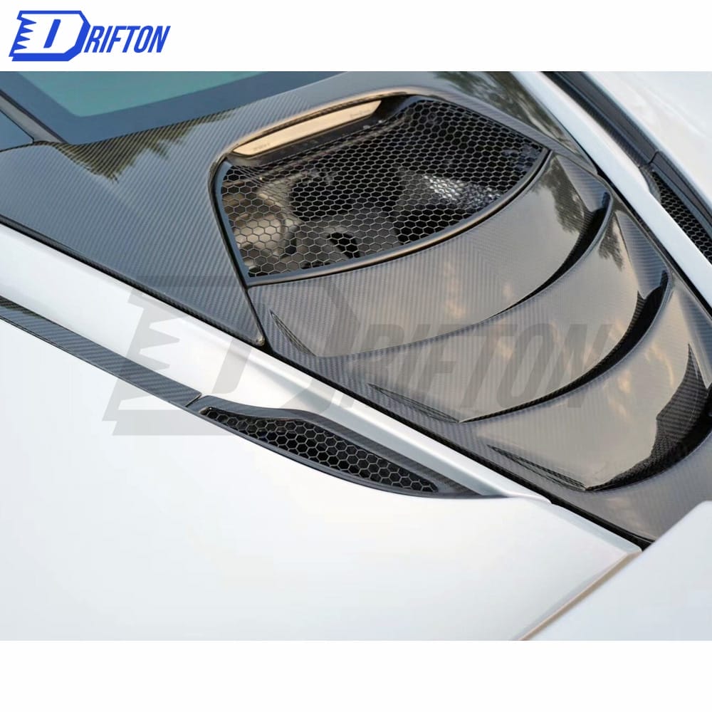 OEM Style Dry Carbon Fiber Engine Compartment Cover-1 For Mclaren 720S