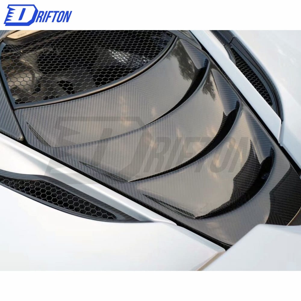 OEM Style Dry Carbon Fiber Engine Compartment Cover-2 For Mclaren 720S ...