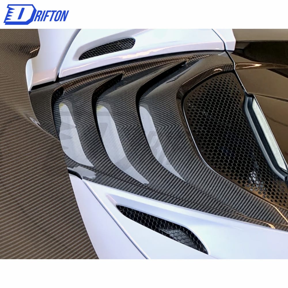 OEM Style Dry Carbon Fiber Engine Compartment Cover-2 For Mclaren 720S ...