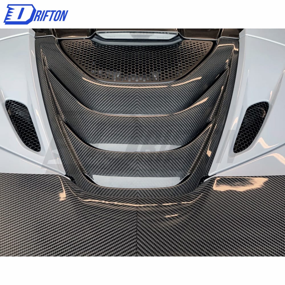 OEM Style Dry Carbon Fiber Engine Compartment Cover-2 For Mclaren 720S ...