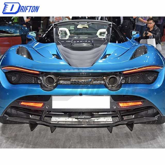OEM Style Dry Carbon Fiber Rear Bumper For Mclaren 720S
