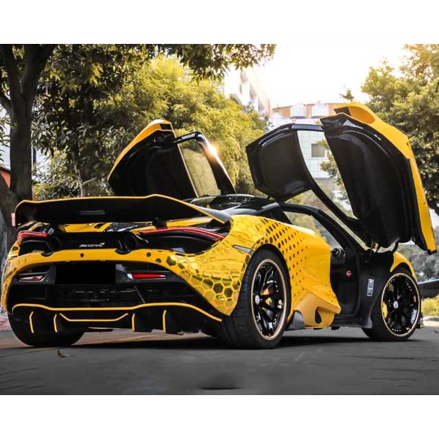 Vorsteiner Style Dry Carbon Fiber Rear Diffuser For Mclaren 720S