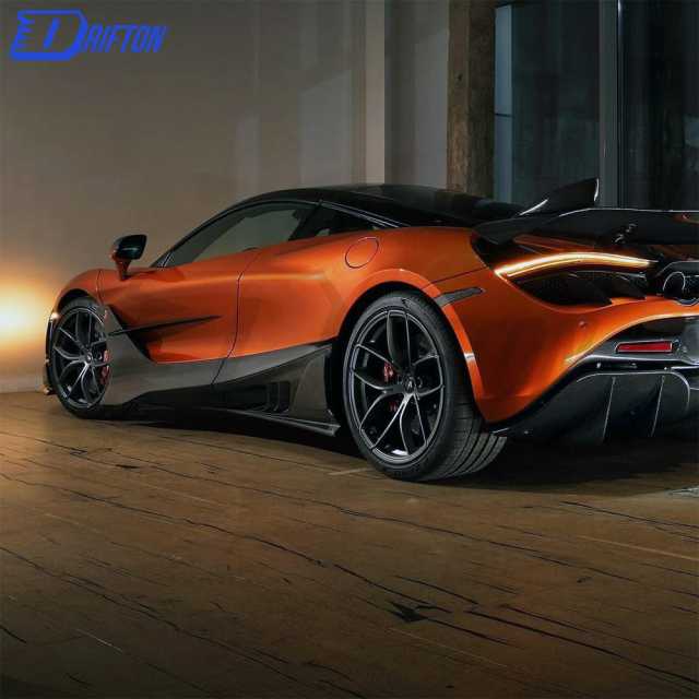 TopCar Style Dry Carbon Fiber Rear Spoiler For Mclaren 720S