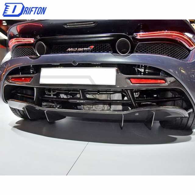 OEM Style Dry Carbon Fiber Rear Bumper For Mclaren 720S